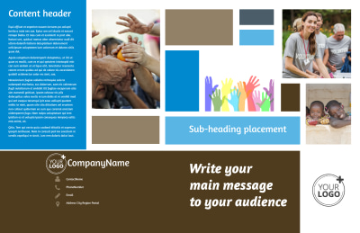 Food Pantry Brochure Template | MyCreativeShop