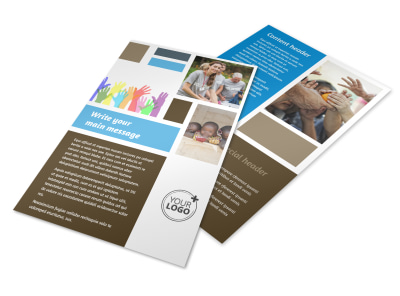 Food Pantry Brochure Template | MyCreativeShop