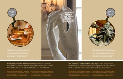 Art Museum Brochure Template | MyCreativeShop