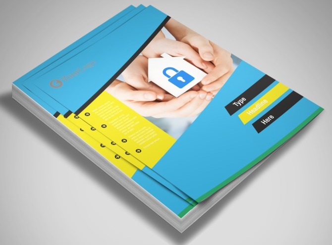 Home Security Systems Installation Business Flyer Templates