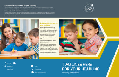 Child Development Brochure Template | MyCreativeShop