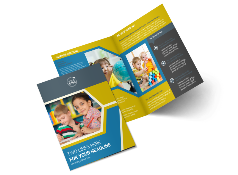 Child Development Brochure Template | MyCreativeShop