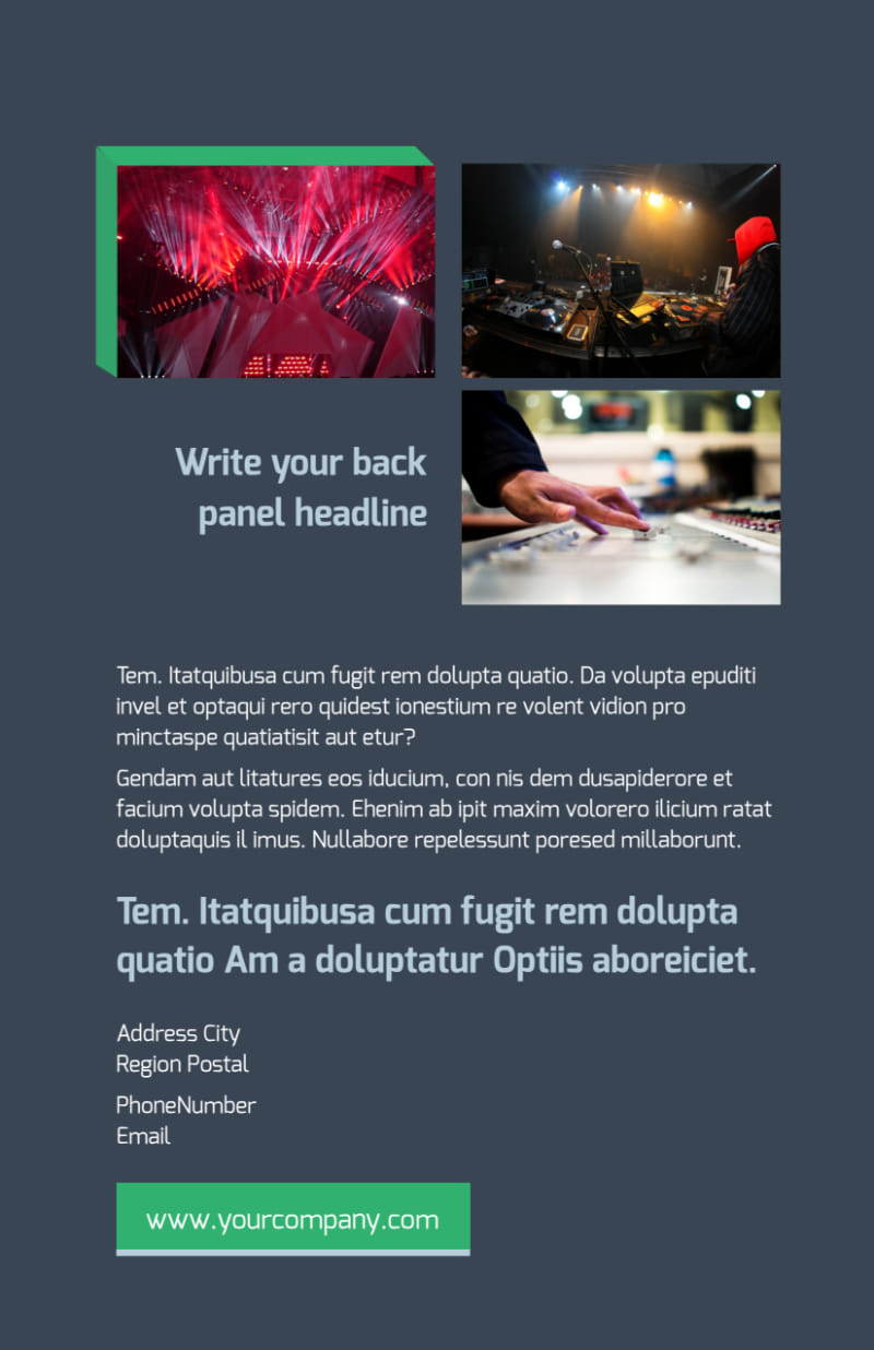 DJ Service Flyer Template | MyCreativeShop