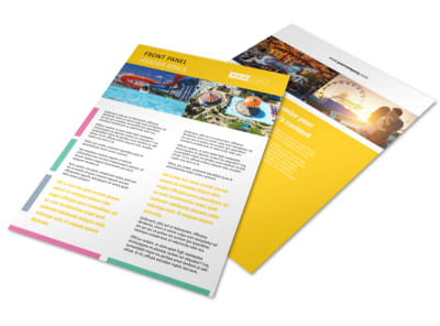 Amusement Park Brochure Template | MyCreativeShop