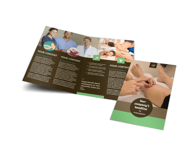 Acupuncture Clinic Brochure Template | MyCreativeShop