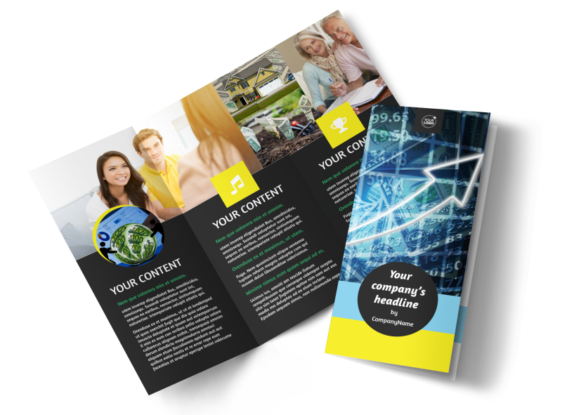 Local Financial Advisors Brochure Template MyCreativeShop