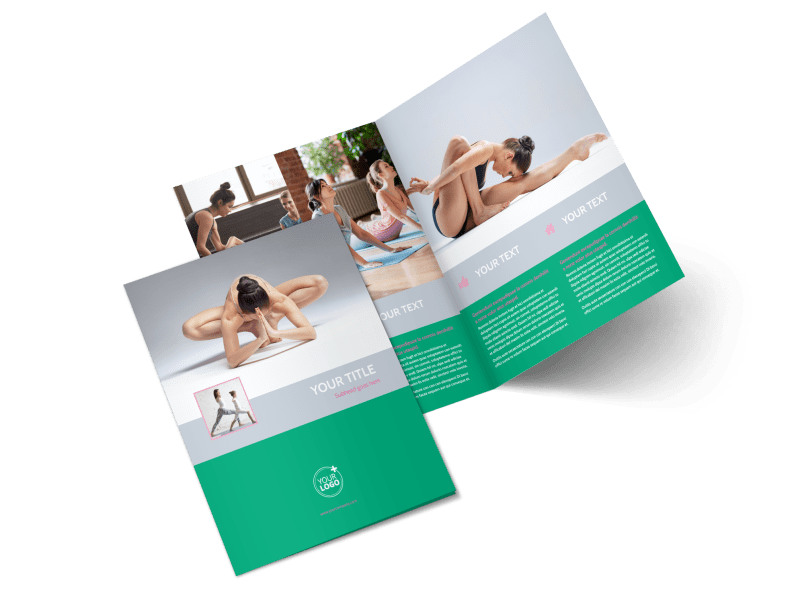 Pilates Class Brochure Template | MyCreativeShop