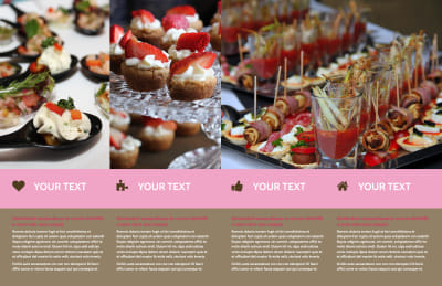 Event Catering Brochure Template | MyCreativeShop