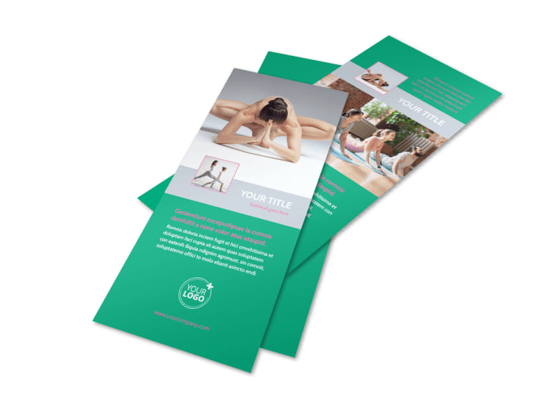Pilates Class Flyer Template