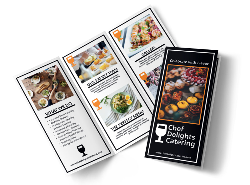 Event Catering Brochure Template MyCreativeShop