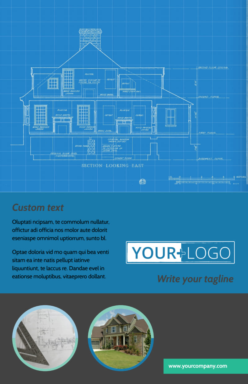Home Building Contractor Flyer Template | MyCreativeShop