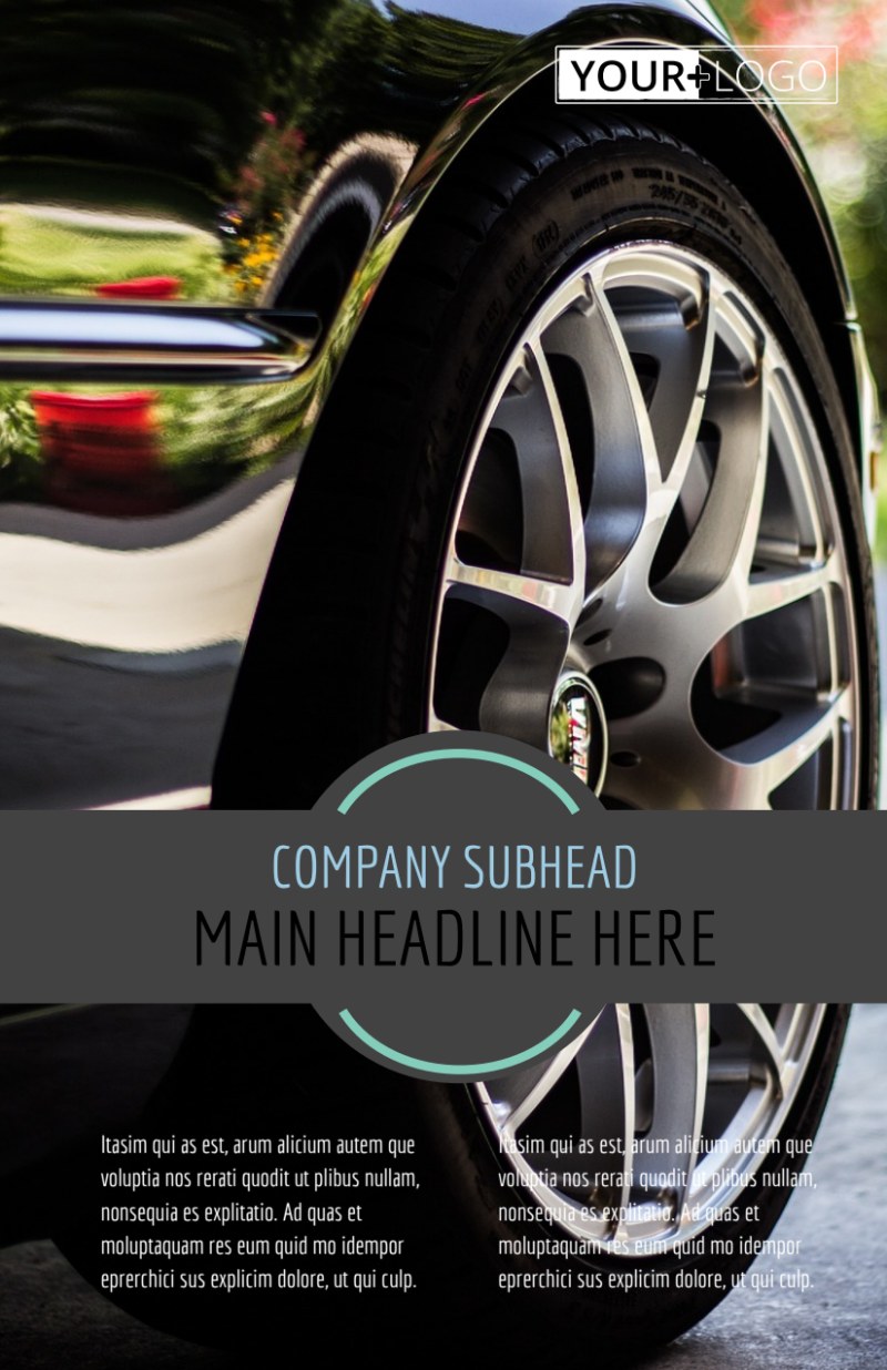 Tire Store Flyer Template | MyCreativeShop