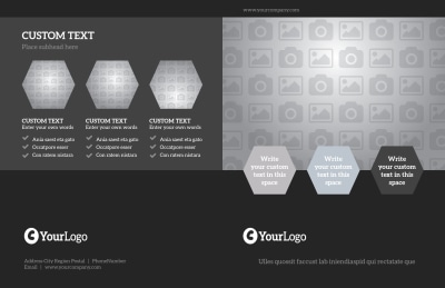 Student Accommodations Brochure Template | MyCreativeShop