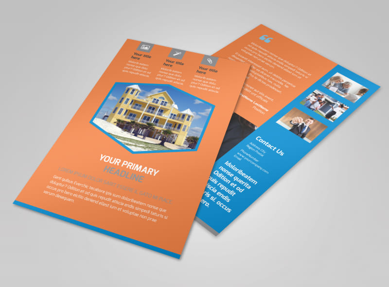 Property Management Flyer Template MyCreativeShop