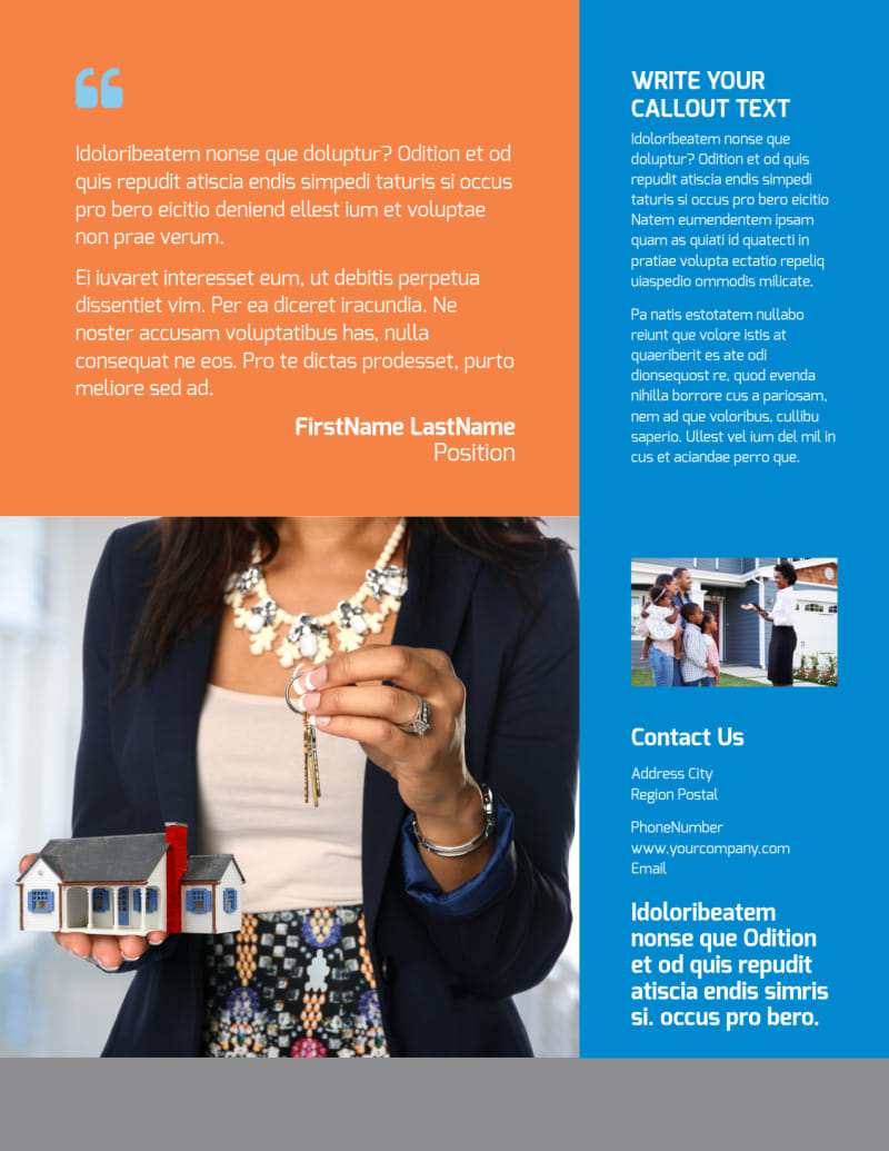 Property Management Flyer Template MyCreativeShop